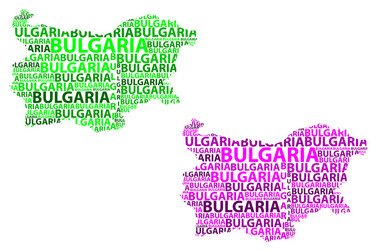 Map of bulgaria Royalty Free Vector Image - VectorStock