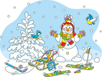 Snowball Flying Vector Images (83)