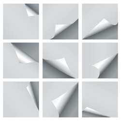 Corner Page Turn Vector Images (over 2,600)