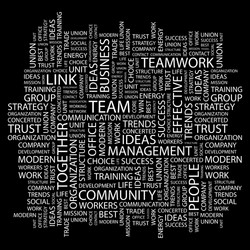 Team Words Vector Images (over 10,000)