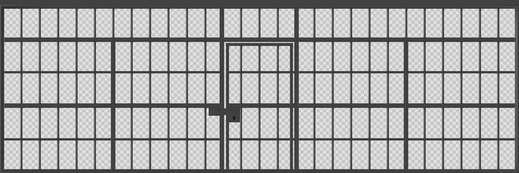 Animated Cartoon Prison Cell Doors