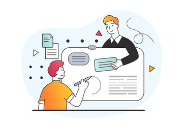 Employee Gathering Vector Images (over 840)