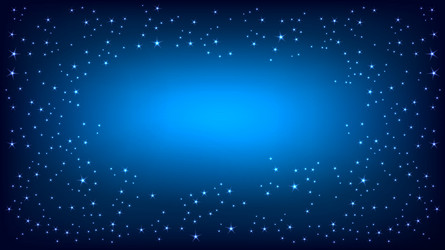 Blue shining magic light background Royalty Free Vector