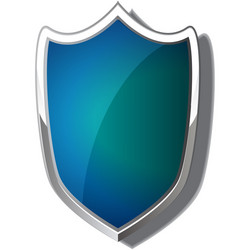 Batik guard and protection shield Royalty Free Vector Image