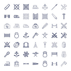 Iron icons Royalty Free Vector Image - VectorStock