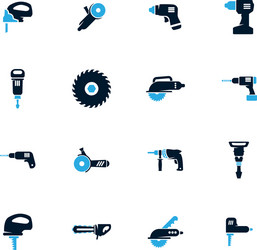 Electric tools set Royalty Free Vector Image - VectorStock