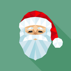 Abstract santa claus Royalty Free Vector Image