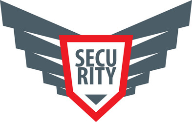 Logo security Royalty Free Vector Image - VectorStock