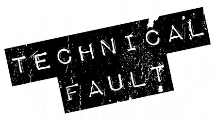 Technical fault rubber stamp Royalty Free Vector Image