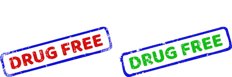 Preservatives free bicolor rough rectangular seals