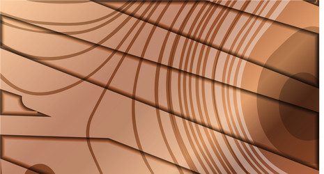 Abstract Wave Background With Wooden Patterns Vector Image