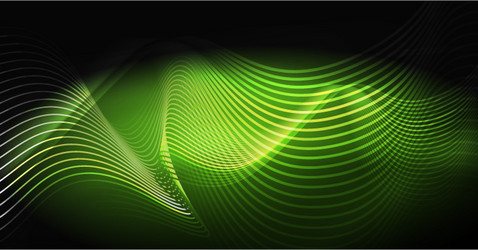 Neon color abstract lines Royalty Free Vector Image