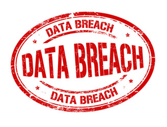 Data breach sign or stamp Royalty Free Vector Image