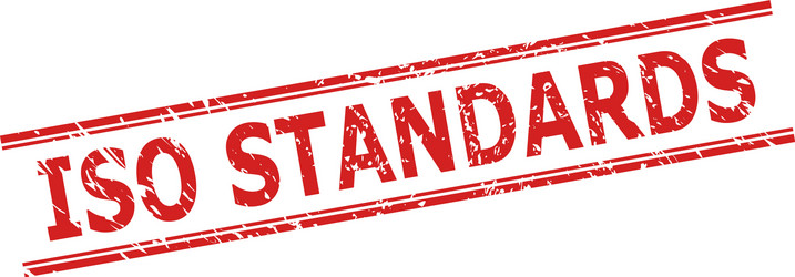 Iso guarantee watermark stamp Royalty Free Vector Image