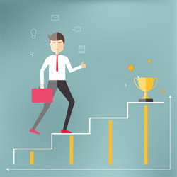 Career ladder Royalty Free Vector Image - VectorStock