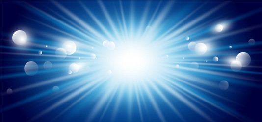 Abstract starburst light background Royalty Free Vector