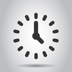 Clock logo Royalty Free Vector Image - VectorStock