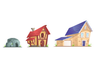 House Evolution Vector Images (over 580)