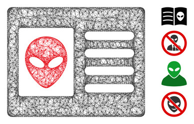 Alien Profile Vector Images (over 530)