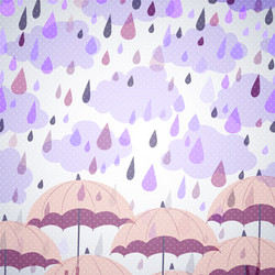 Backgrounds Wallpaper Rain Umbrellas Vector Images (over 1,600)