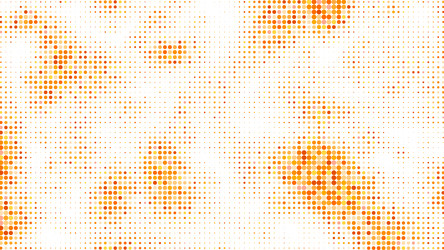 Colored dot array background isolated sea wave Vector Image