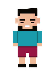 Pixel Art Man Vector Images (over 1,700)