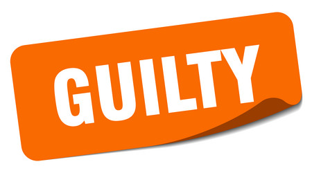 Guilty Vector Images (over 10,000)