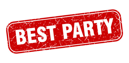 Square grunge red best practice stamp Royalty Free Vector