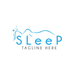 Sleep well logo Royalty Free Vector Image - VectorStock