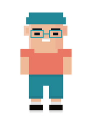 Pixel Art Boy Vector Images (over 670)