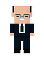 Cartoon Bald Man Vector Images (over 5,100)