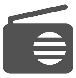 Studio mic on a white background Royalty Free Vector Image