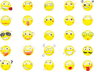 Please Smileys Vector Images (over 120)
