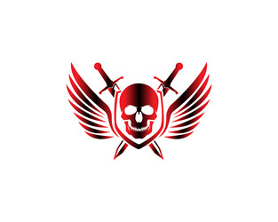 Special forces and killer logo design template Vector Image
