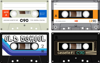 Cassette Record Disuse Vector Images (32)