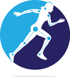 Physiotherapy treatment map pin design template Vector Image