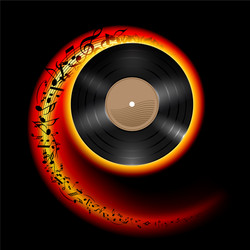 Flaming Music Notes Vector Images (over 580)