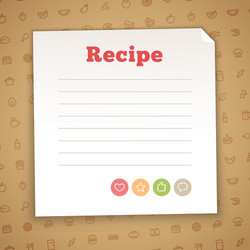 Recipe Card Background Vector Images (over 3,300)