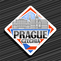 Logo for prague Royalty Free Vector Image - VectorStock