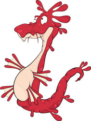 A sea fad cartoon Royalty Free Vector Image - VectorStock