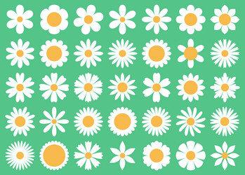 Retro Daisy Vector Images (over 19,000)