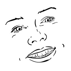 Dimple Face Vector Images (over 120)