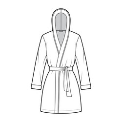 Bathrobe Robe Sketch Vector Images (over 190)