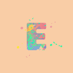 Drip Letter E Vector Images (over 110)