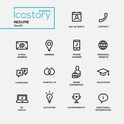 Resumes Objective Icon Vector Images (over 2,900)
