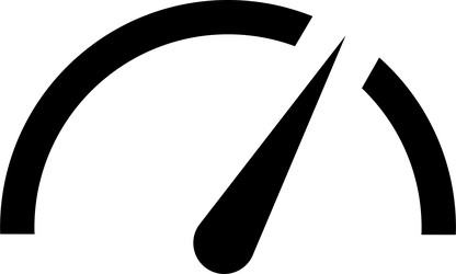 Speedometer tachometer low and high barometers Vector Image