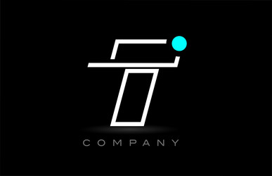 Red t alphabet letter logo icon design Royalty Free Vector