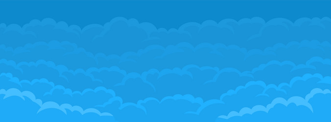 Cloudy sky background Royalty Free Vector Image