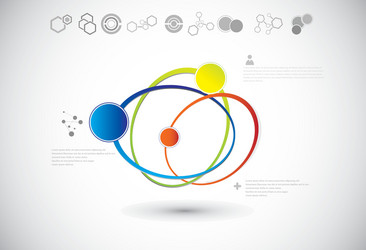 Design structure matrix abstract concept Vector Image