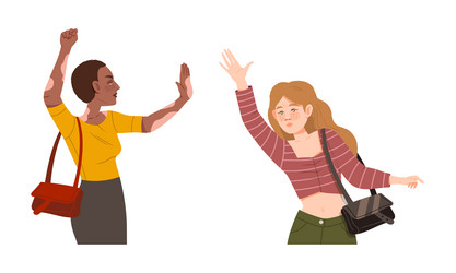 Polite Girl Vector Images (over 3,200)